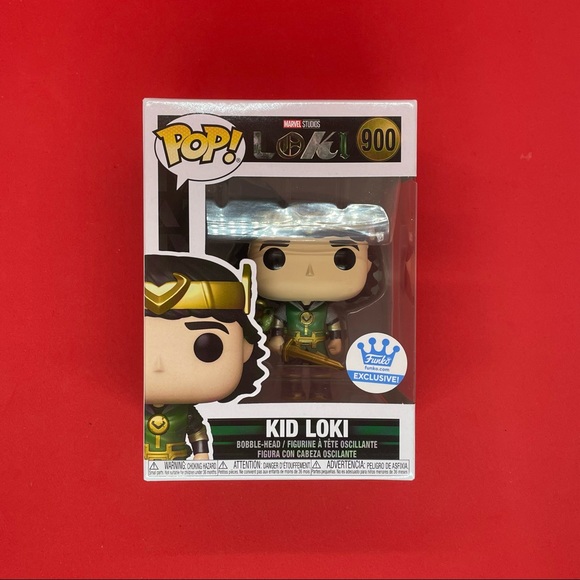 Funko | Toys | Funko Pop Kid Loki Metallic Marvek Loki 90 Funko Shop ...